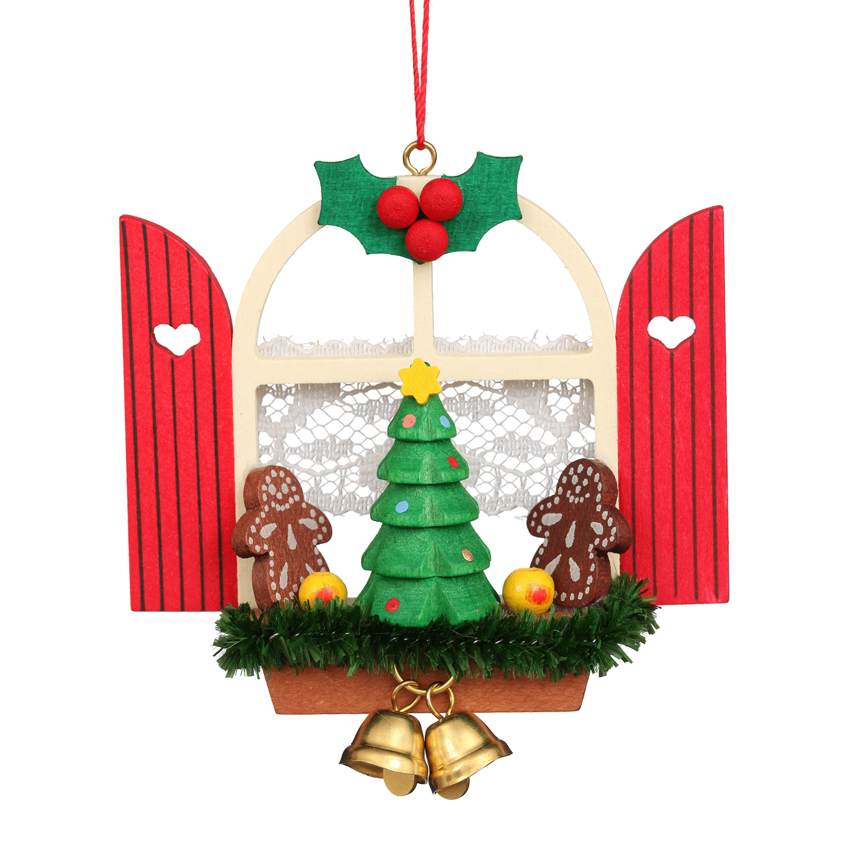 Advent Window/Gingerbread Ornament (CU100569) | Oma's Haus